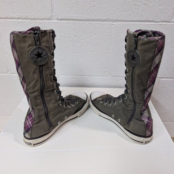 Converse | Shoes | Vintage Converse All Star Chuck Taylor Kneecalf High ...